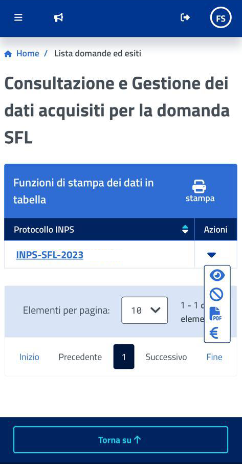 SFL COM: procedura sbloccata. Ora è possibile caricare il modello