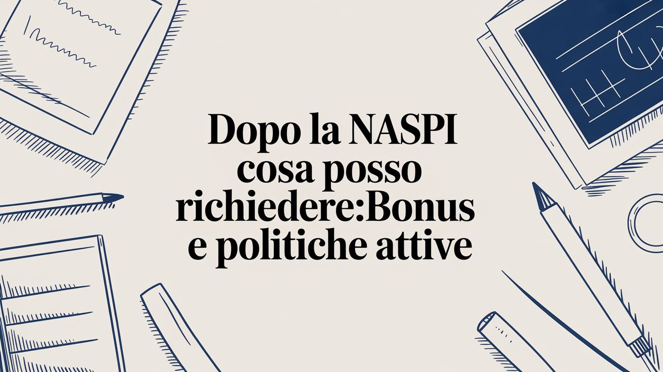 Dopo la NASpI cosa posso richiedere? Bonus e politiche attive