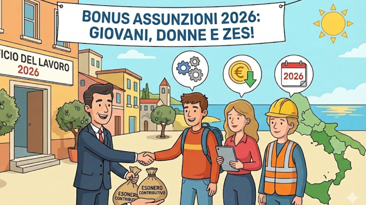 Bonus assunzioni 2026 a tempo indeterminato: nuovi sconti contributivi ...