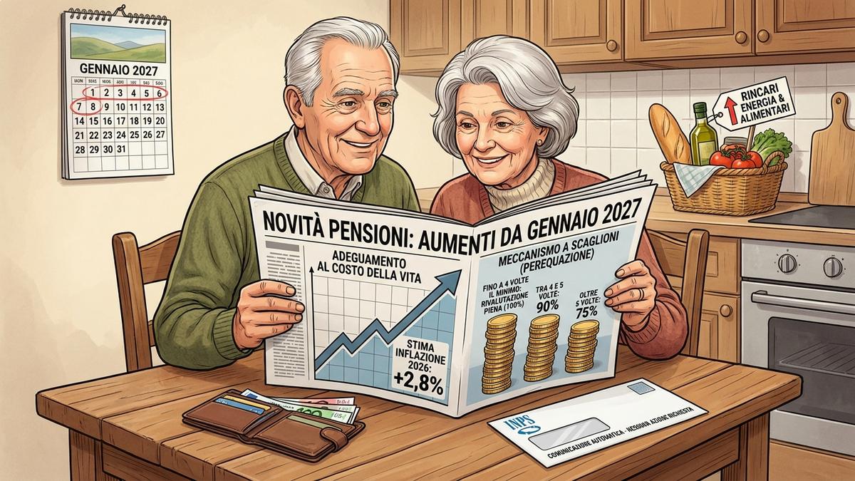 Aumento pensioni 2027: ecco di quanto potrebbero salire secondo le ...